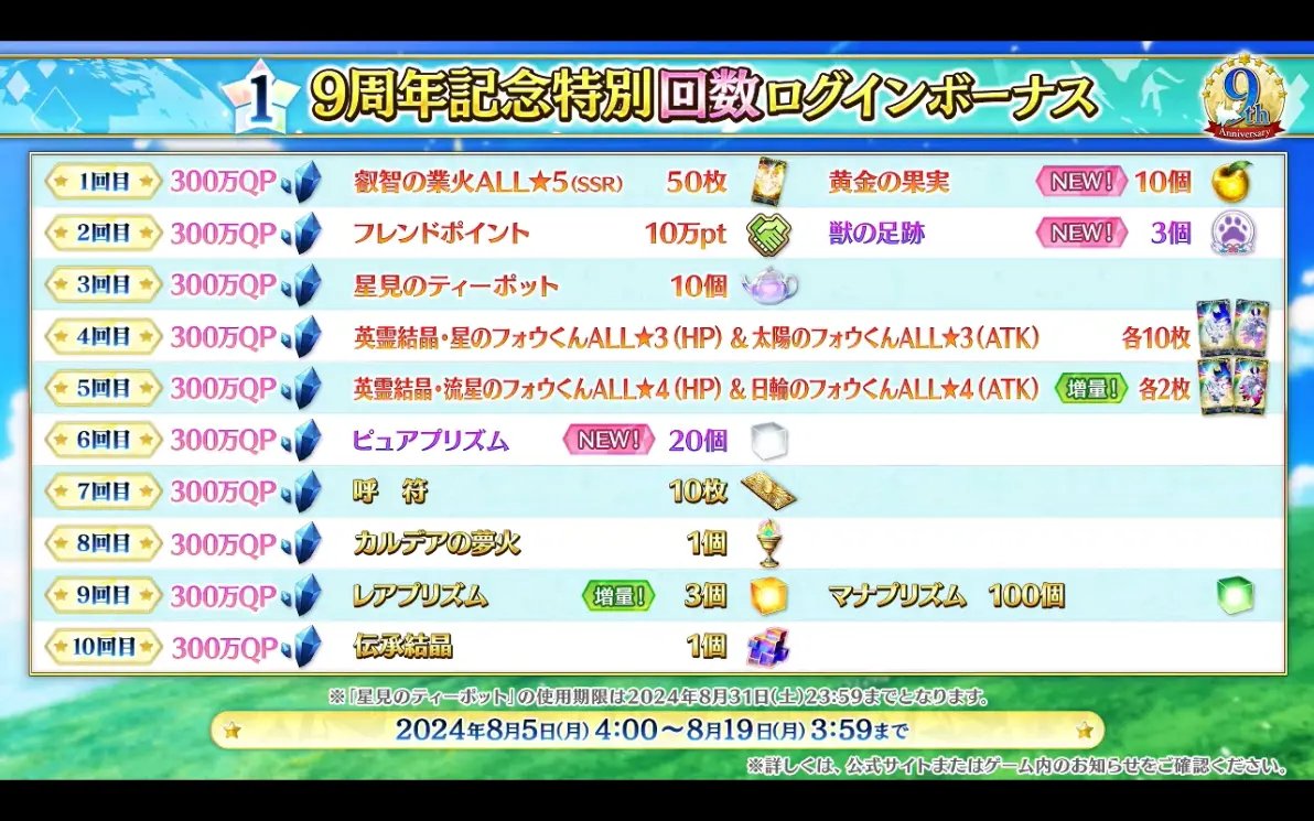 FGO8.4九周年情报总结：兽艾蕾实装，新追加技能减CD，明年第二部完结 - 哔哩哔哩