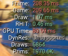 UE5性能分析工具stat unit使用 - 哔哩哔哩