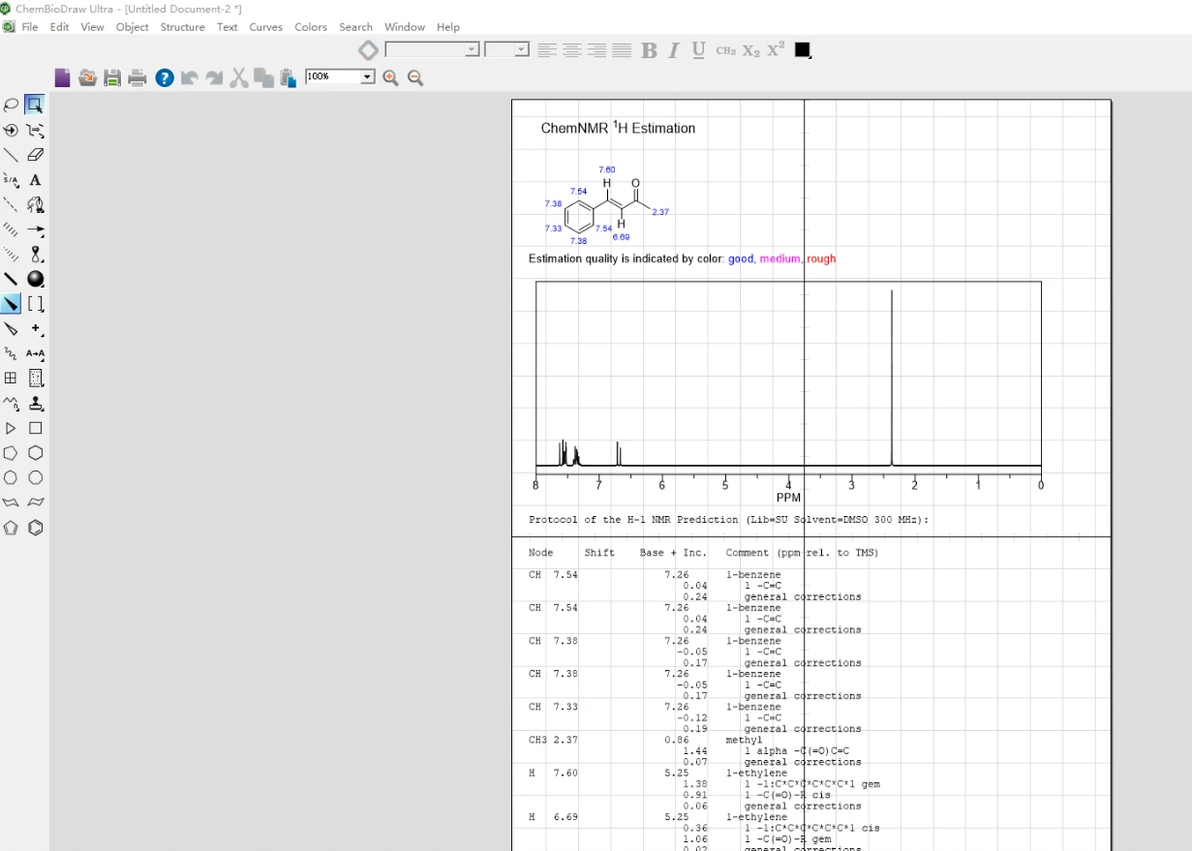ChemDraw核磁预测，科研人员的实用教程 - 哔哩哔哩