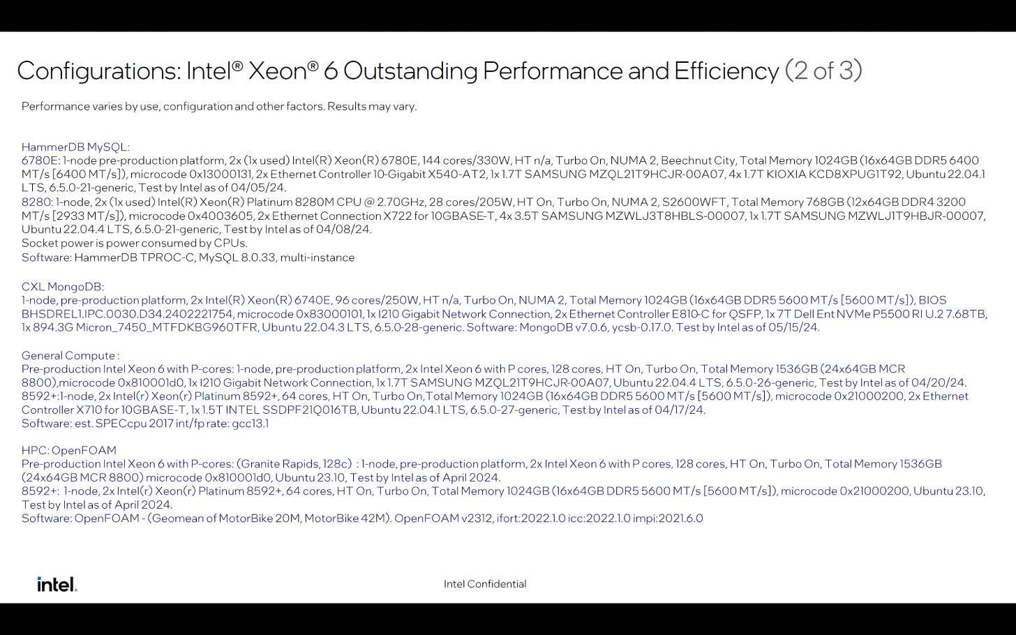 Xeon GNR-AP终于不再明显落后于EPYC了 - 哔哩哔哩