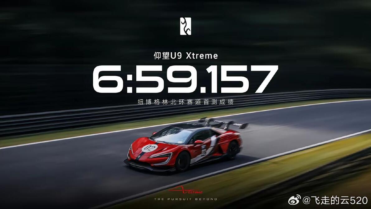 仰望u9x登顶全球汽车极速榜 - 哔哩哔哩