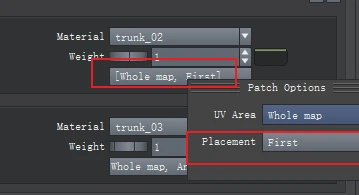 【Speedtree】实现树干trunk上呈现多种材质，指定底部材质 - 哔哩哔哩