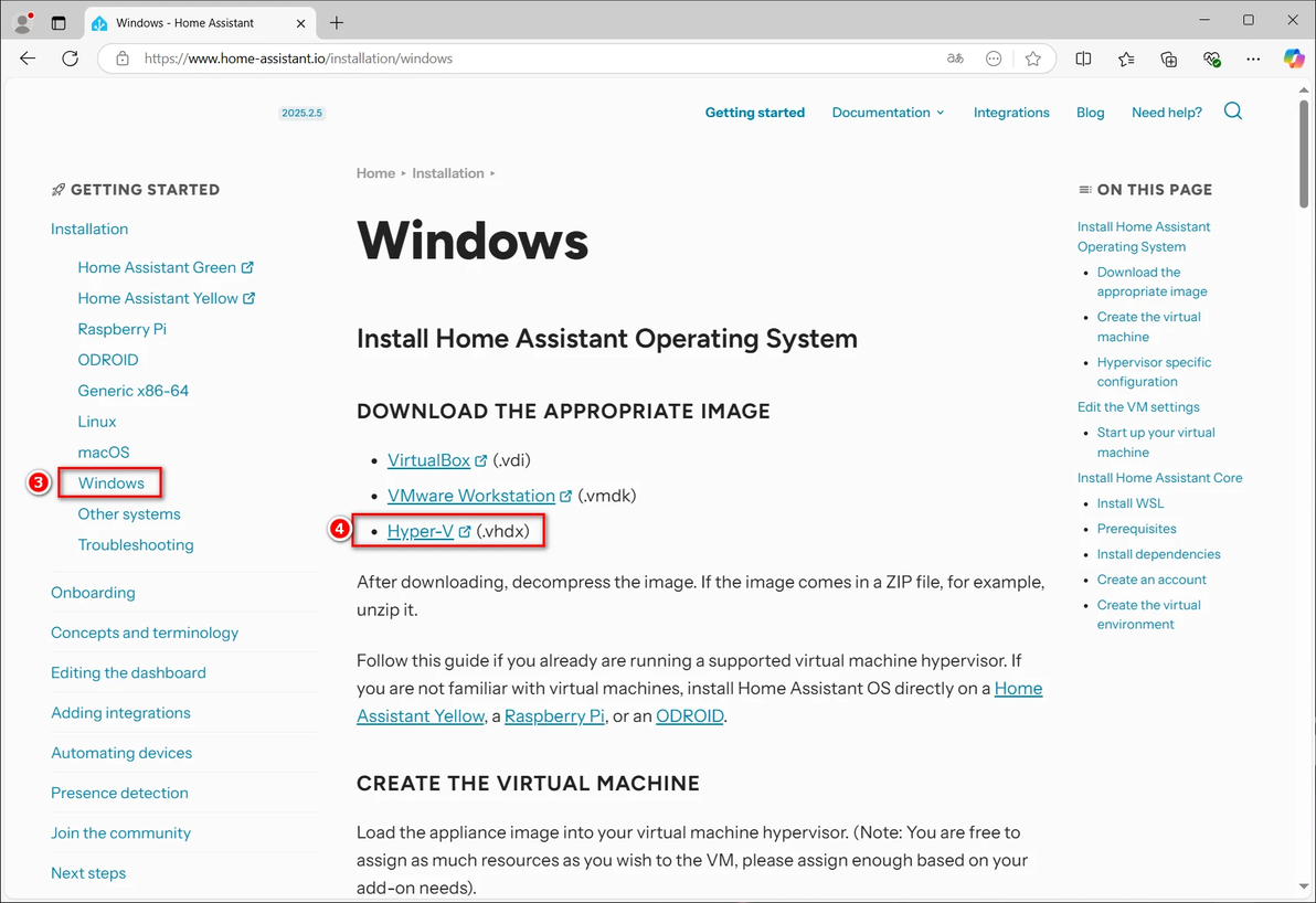 Homeassistant安装教程（Windows虚拟机安装） - 哔哩哔哩