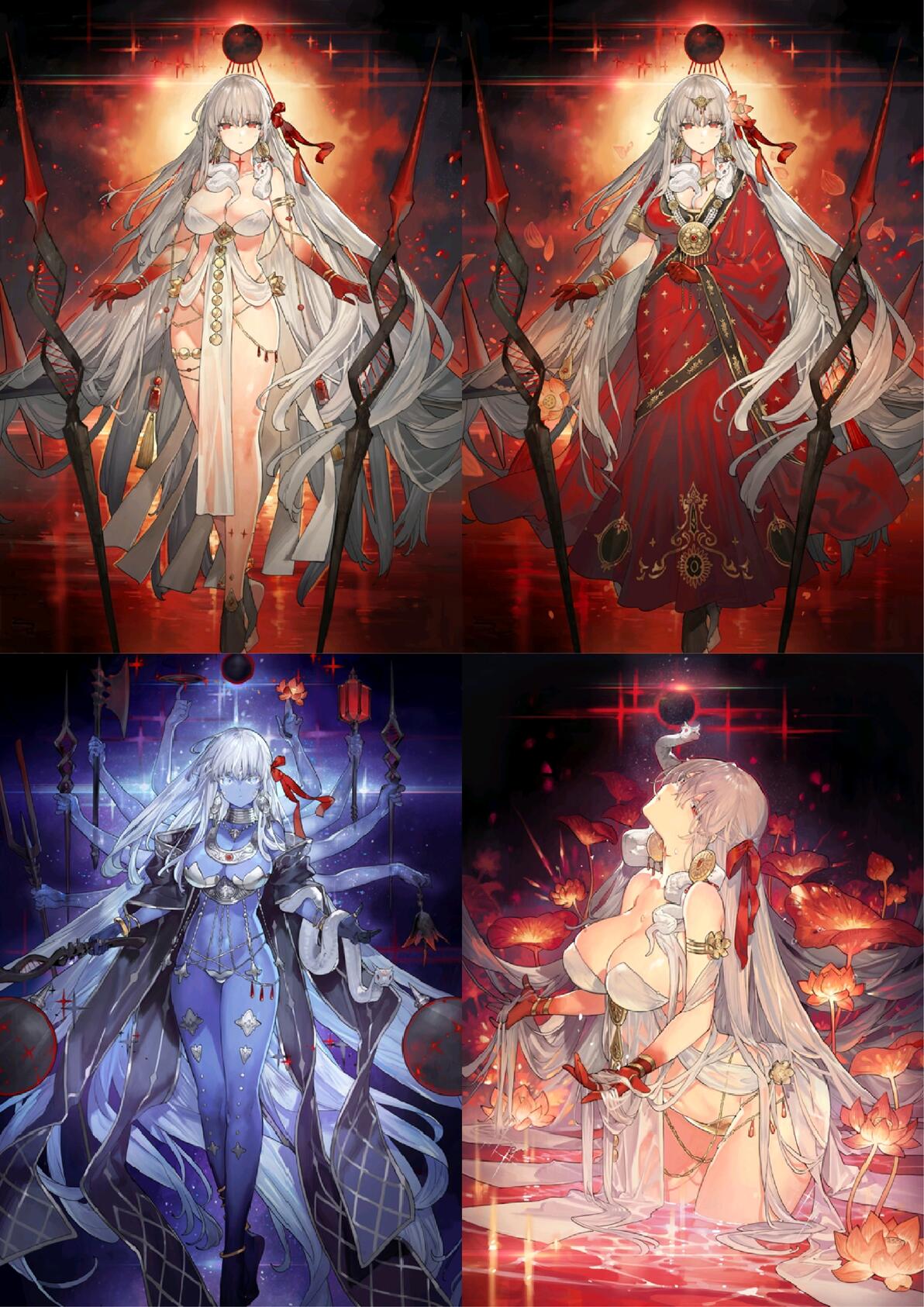 FGO杜尔伽/迦梨介绍：天魔双特攻弓阶光炮 - 哔哩哔哩