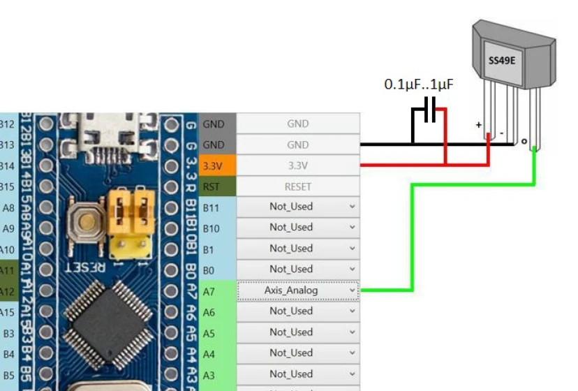 使用FreeJoy和STM32板自制游戏模拟器控制盒 - 哔哩哔哩
