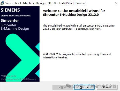 Simcenter_E-Machine_Design_2312 安装教程 - 哔哩哔哩