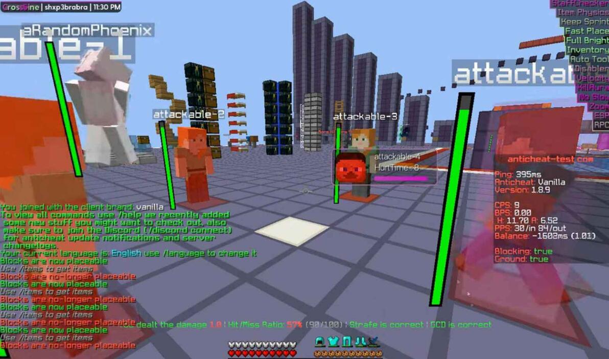 我的世界CrossSine Client MOD - 哔哩哔哩