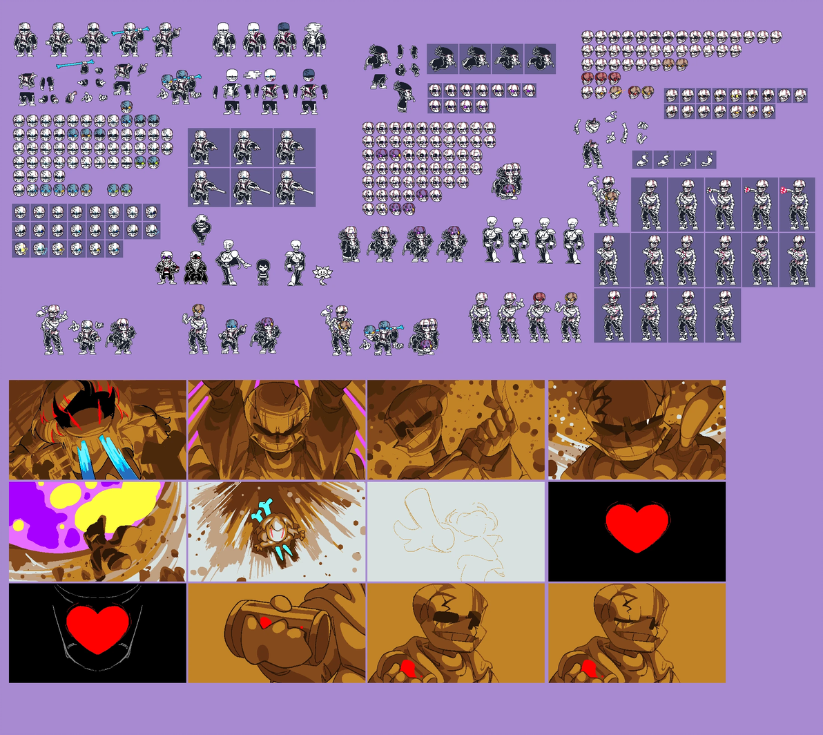 VTT Final phase , Sprite sheet & midi - 哔哩哔哩