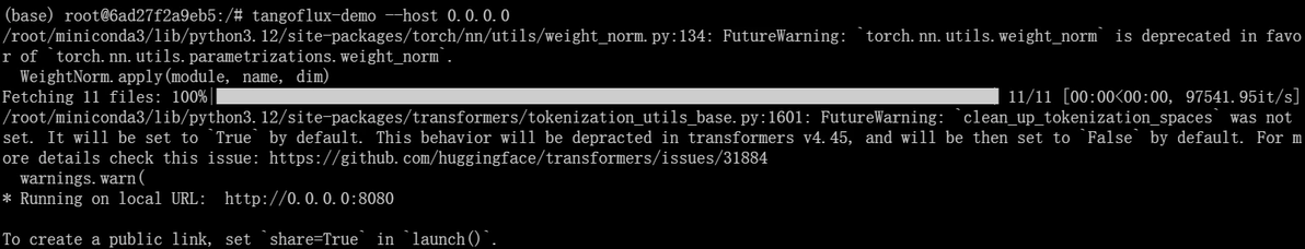 TangoFlux本地部署教程：开启无限音频创意脑洞 - 哔哩哔哩