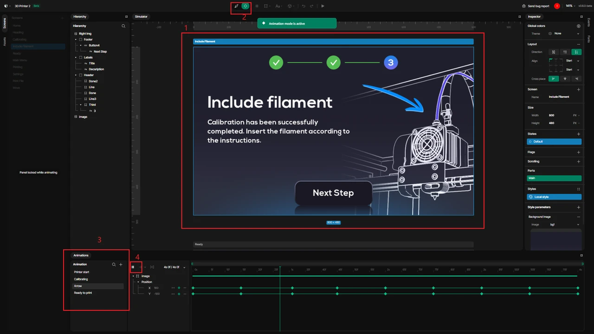 Squareline Vision 优雅的LVGL在线UI设计工具 - 哔哩哔哩