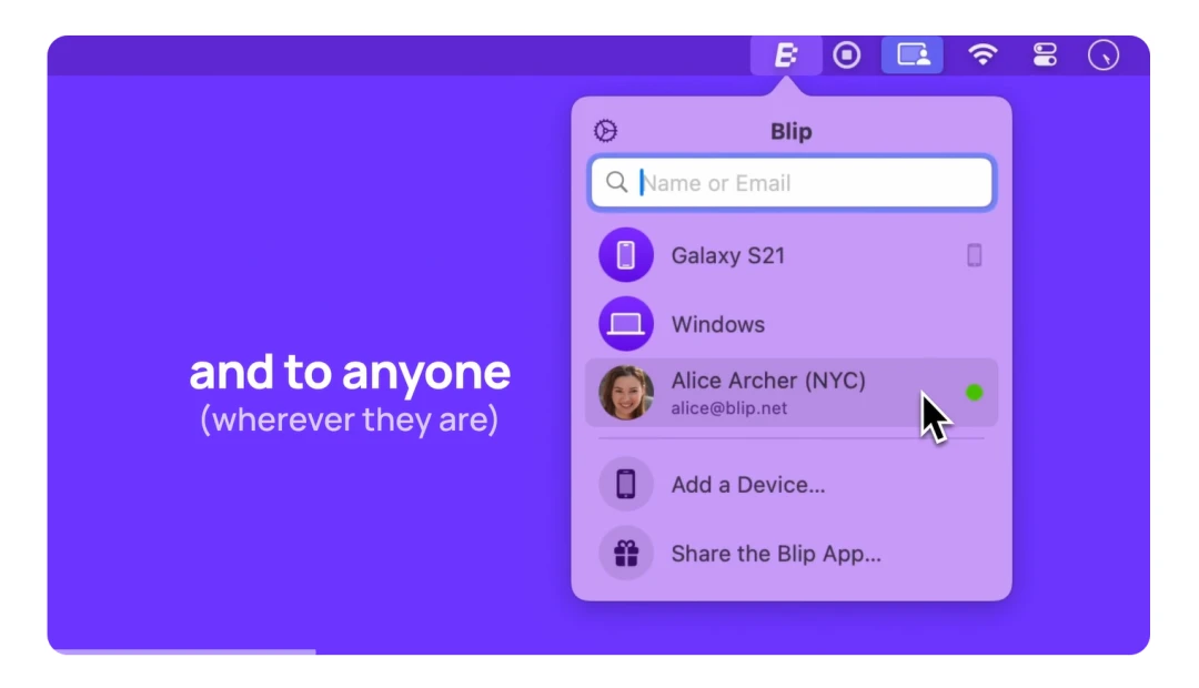 文件传输工具，Blip软件体验 - 哔哩哔哩