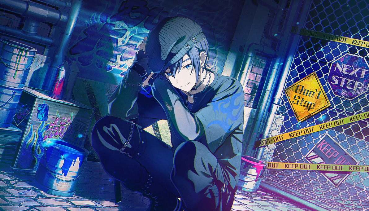 【PJSK】KAITO全卡面整理 - 哔哩哔哩