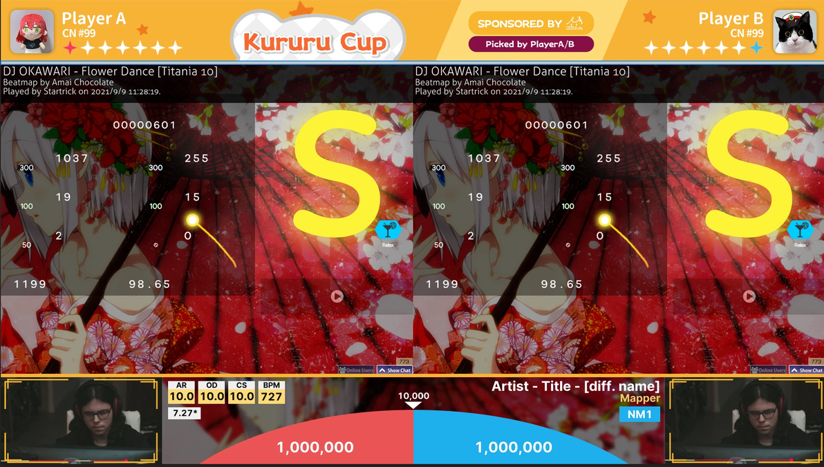 如何做一个完全定制化的osu!比赛直播UI - 哔哩哔哩