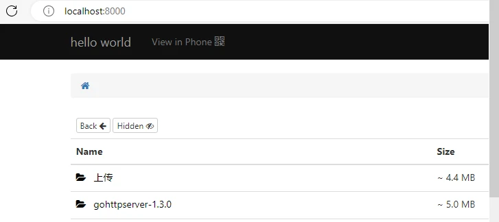 gohttpserver使用记录-window版本 - 哔哩哔哩