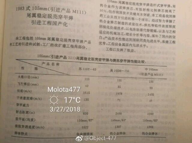 探究3bm42芒果穿甲弹的真实性能 - 哔哩哔哩