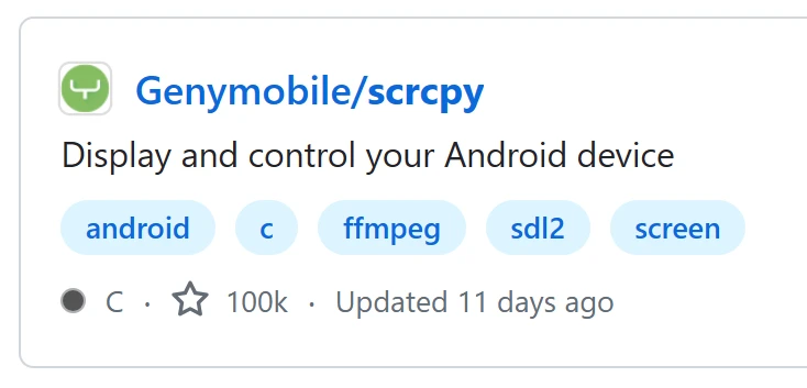 手机投屏工具，Escrcpy软件体验 - 哔哩哔哩