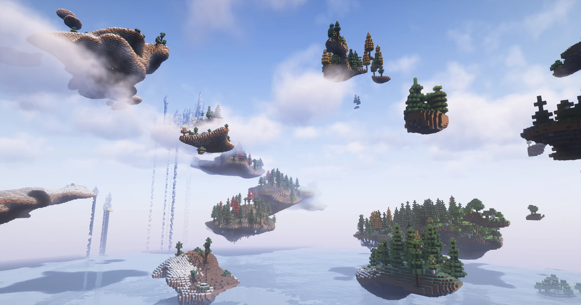 我的世界mod推荐-这些浮岛的世界 - 哔哩哔哩