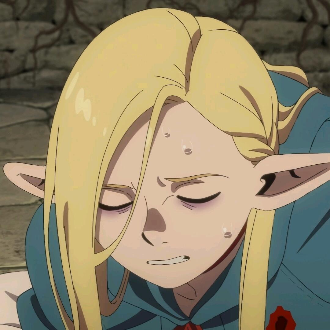 【自截／存档】《迷宫饭》——玛露西尔表情包＆头像（第九集）. - 哔哩哔哩