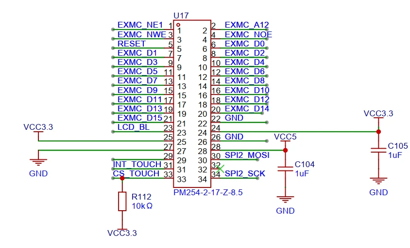 【GD32F303红枫派使用手册】26、EXMC-液晶驱动实验 - 哔哩哔哩