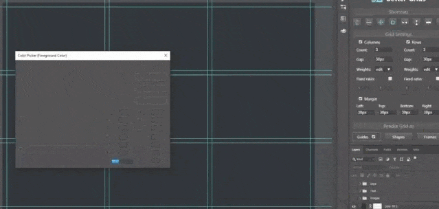 Better Grids - 网格辅助线神器！ 汉化插件支持win+mac，设计效率再升级！ - 哔哩哔哩