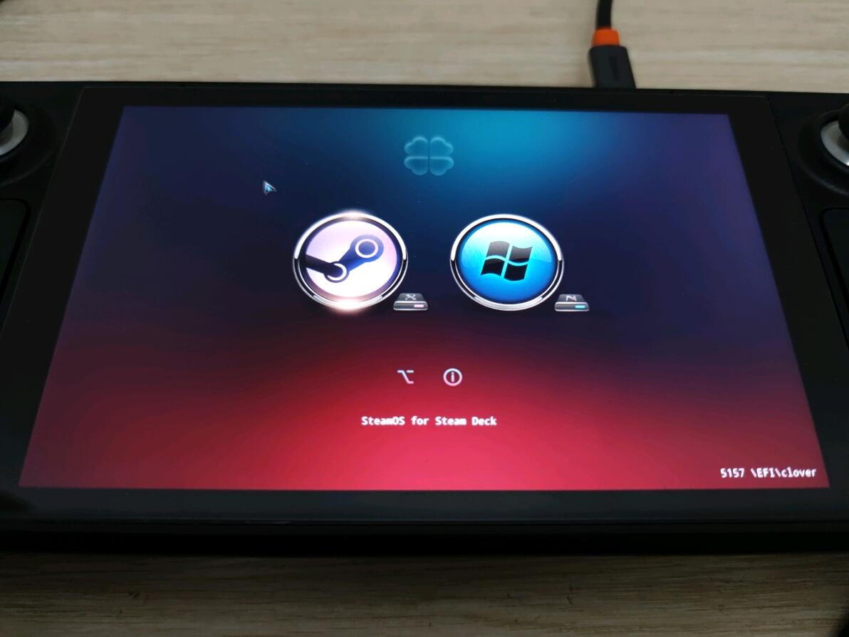 Steam Deck单盘双系统+Clover-dualboot引导安装流程 - 哔哩哔哩
