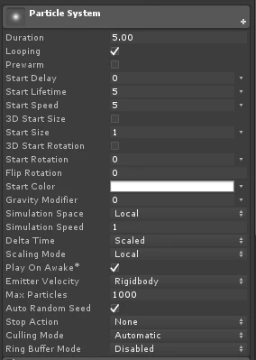 UNITY2018.3特效参数讲解 - 哔哩哔哩