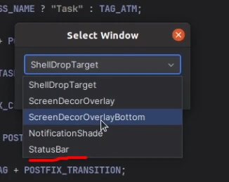 干货：如何解决AS自带LayoutInspector布局工具无法抓取到布局/StatusBar布局如何抓？ - 哔哩哔哩