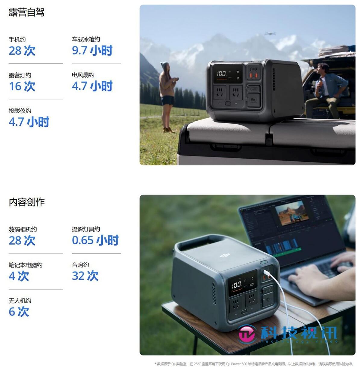 无人机良配！30分钟回血逾九成 DJI Power 500评测 - 哔哩哔哩