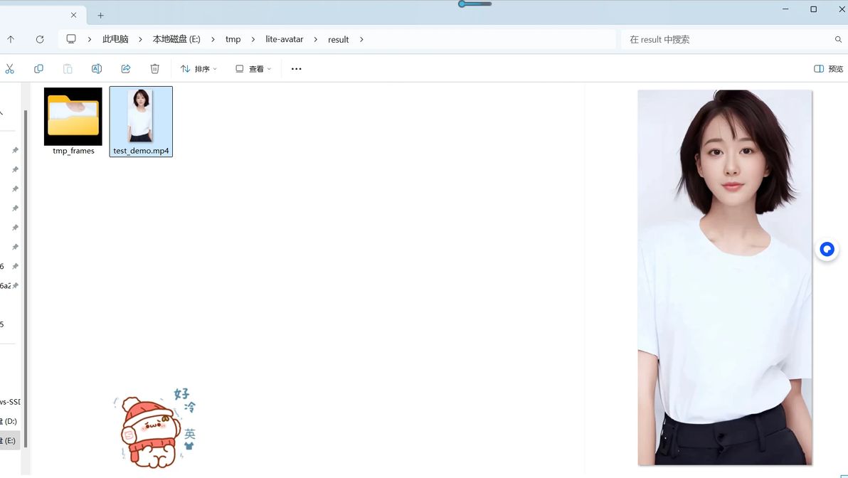 LiteAvatar数字人音频驱动项目技术接入 - 哔哩哔哩