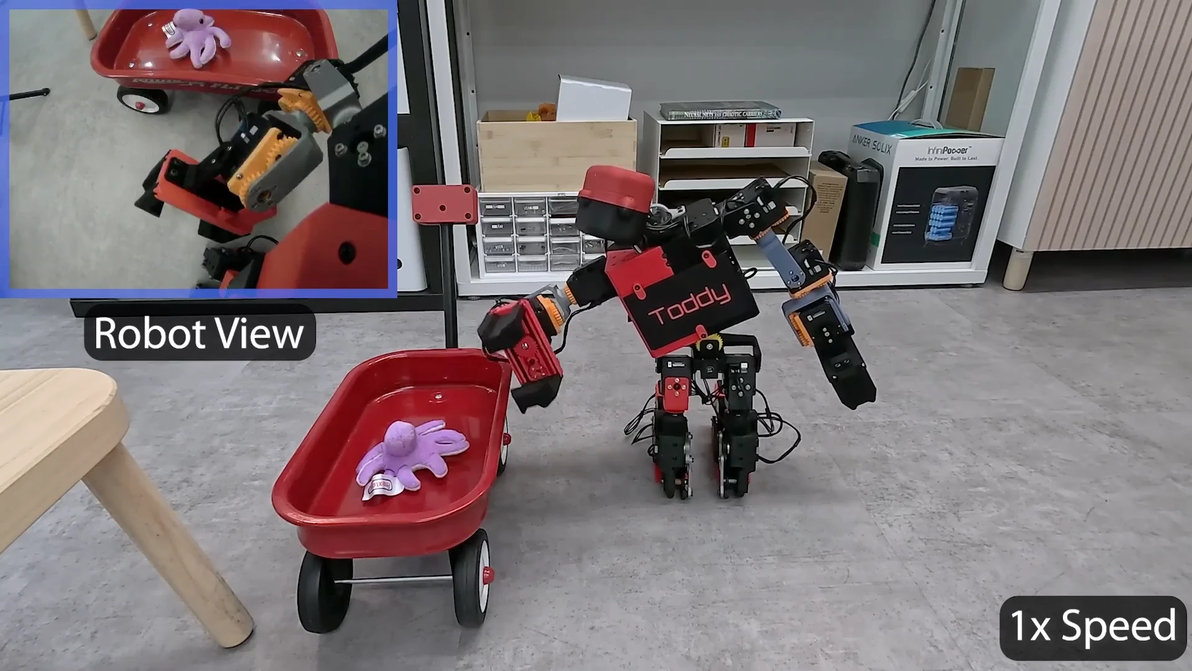 ToddlerBot: 开源仿人机器人平台 - 哔哩哔哩