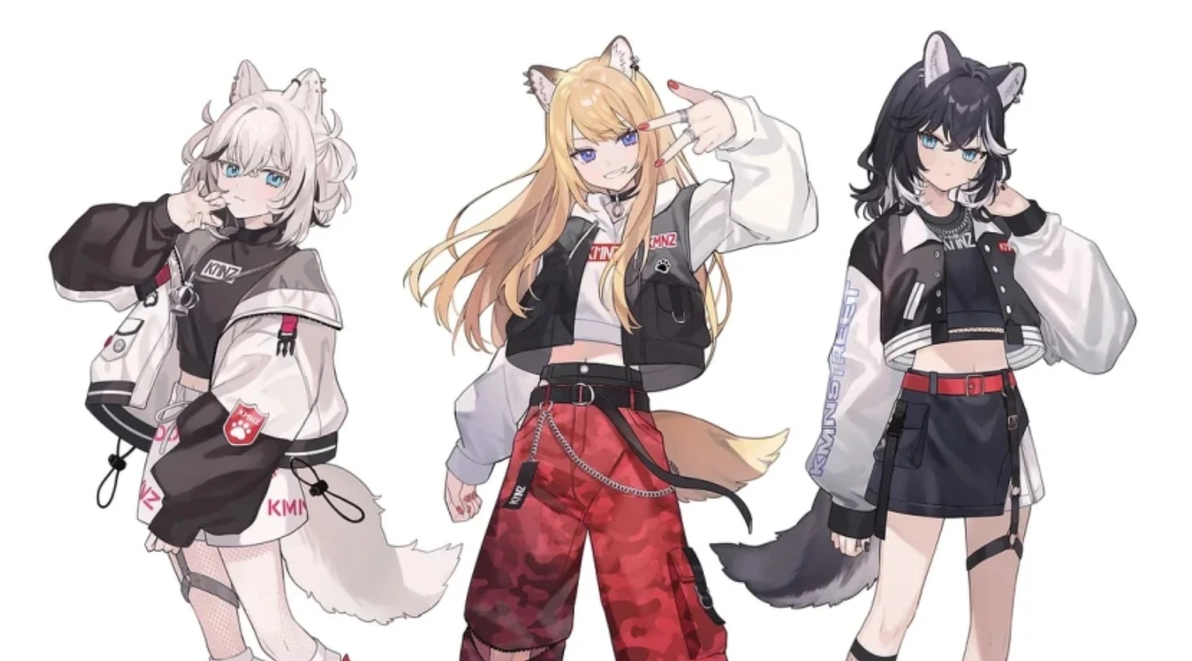 Vtuber组合新生KMNZ采访 - 哔哩哔哩