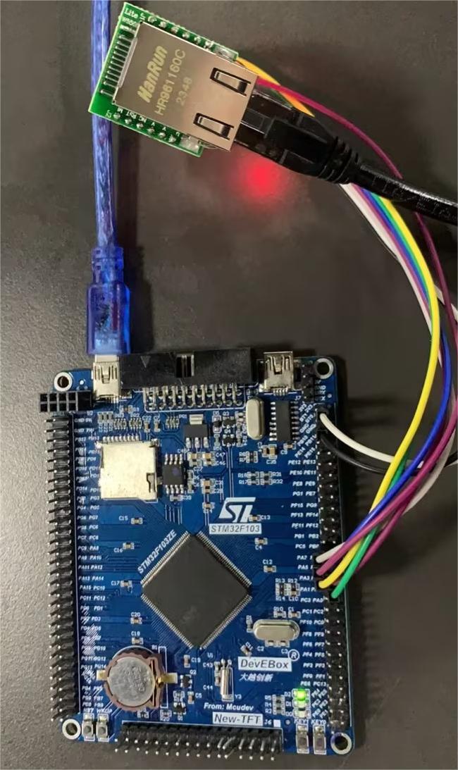 STM32驱动W5500作为客户端进行通讯 - 哔哩哔哩