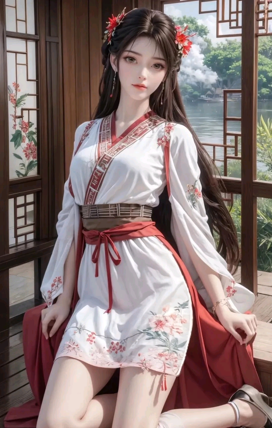 火桑女火灵儿高清壁纸『完美世界』 哔哩哔哩