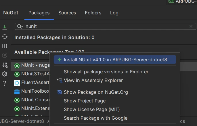 【教程向】rider单元测试，基于C# Nunit - 哔哩哔哩