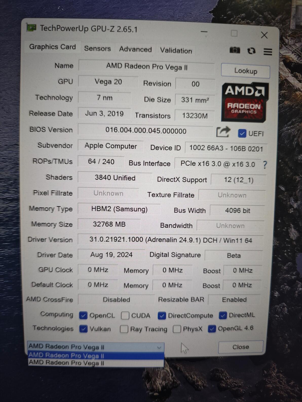 MI50 32G视频输出方法 - 哔哩哔哩