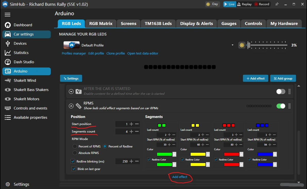 Simhub模拟赛车仪表DIY后的软件配置，让正确的信息显示在对应的屏幕模块上 - 哔哩哔哩