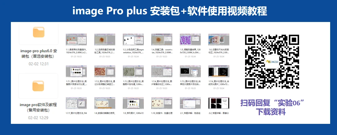 Image-Pro Plus 6 安装包、保姆级教程分享！ - 哔哩哔哩
