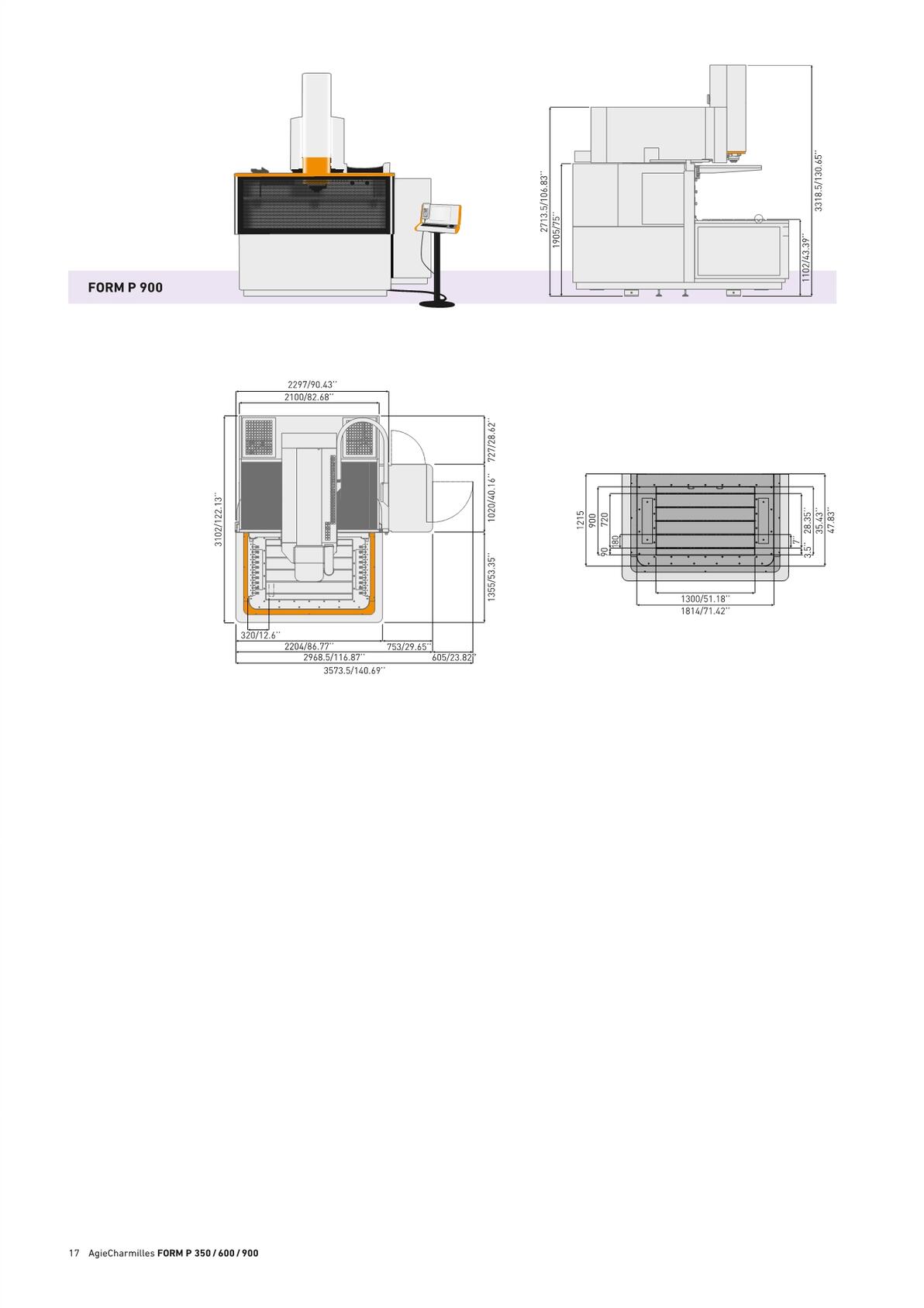 阿奇夏米尔 Agie Charmilles FORM P 350 600 900 - 哔哩哔哩