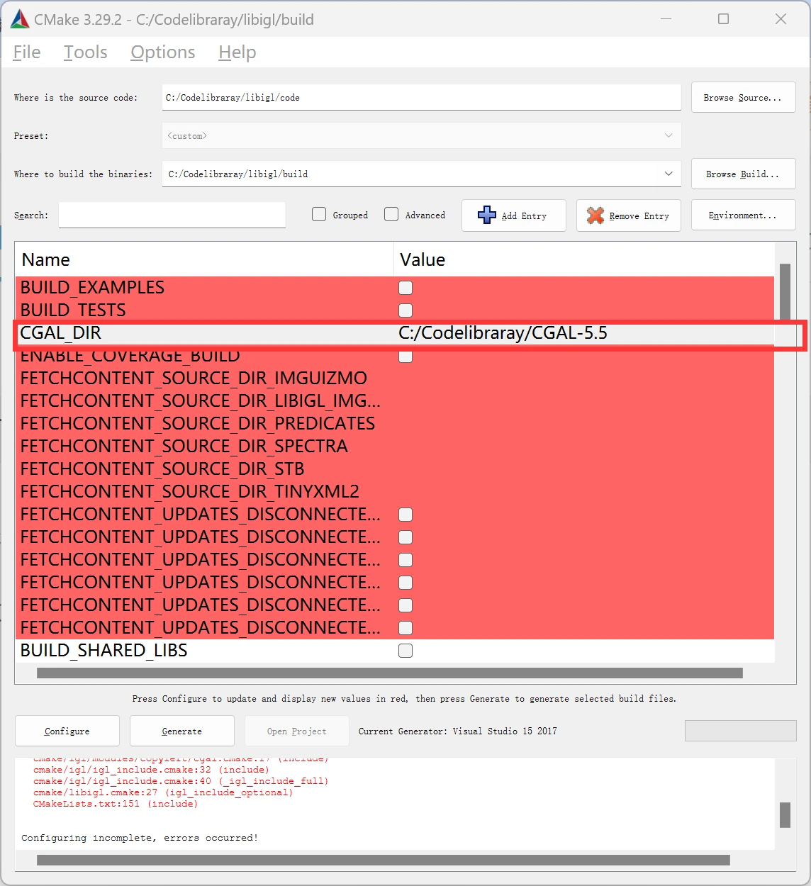 Libigl库编译参考 - 哔哩哔哩