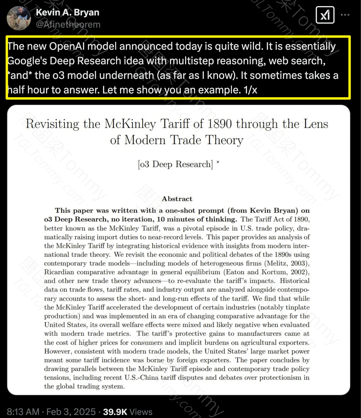 OpenAI Deep Research：智能体自主探索的又一里程碑 - 哔哩哔哩