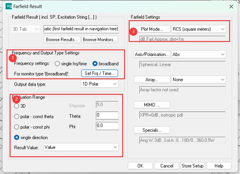 CST数据后处理 绘制RCS随频率变化的曲线 - 哔哩哔哩