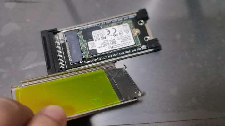 【图吧小白教程】笔记本expresscard外接NVME固态 - 哔哩哔哩