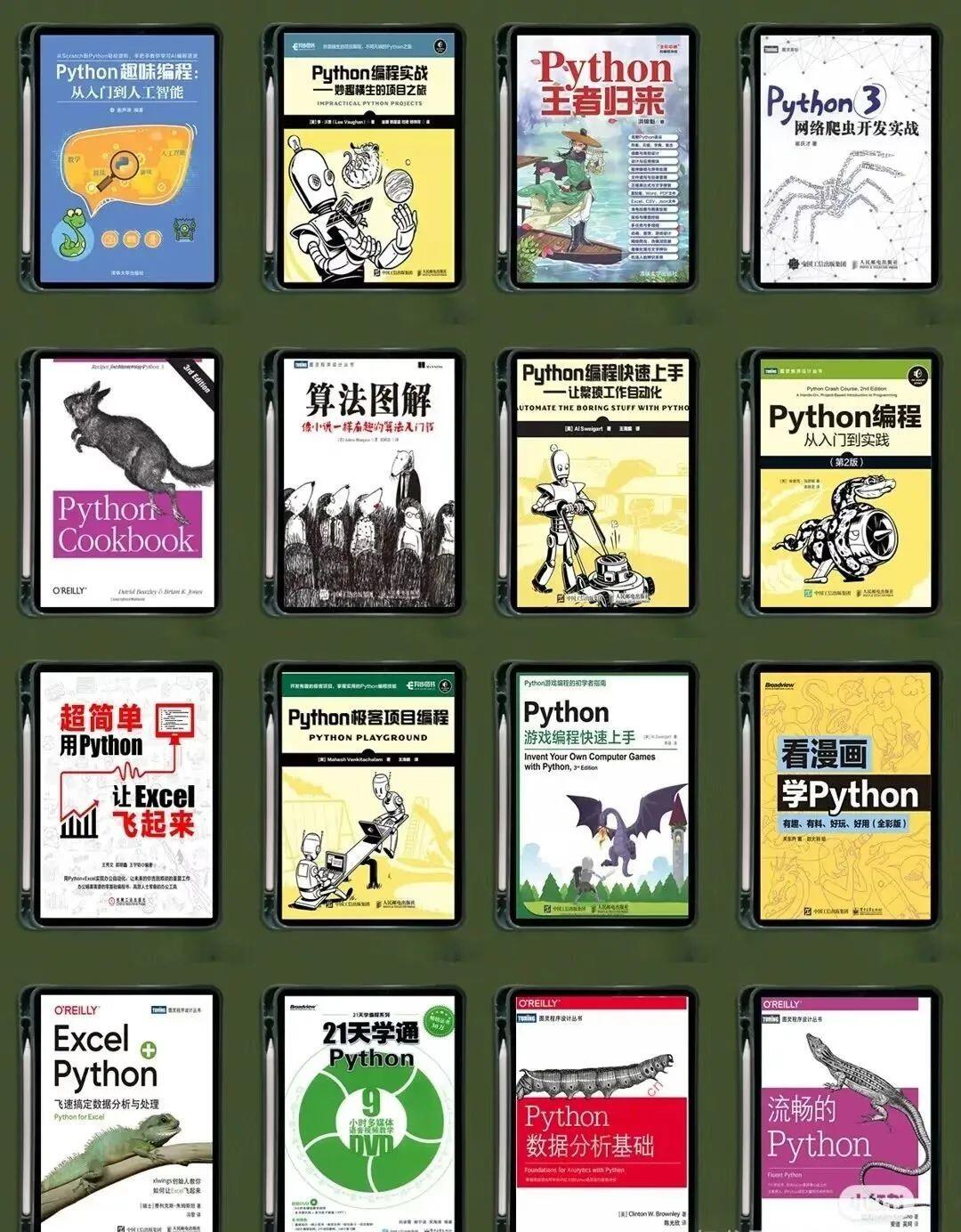 2025Python超全电子书合集合，从小白到大牛（可下载） - 哔哩哔哩