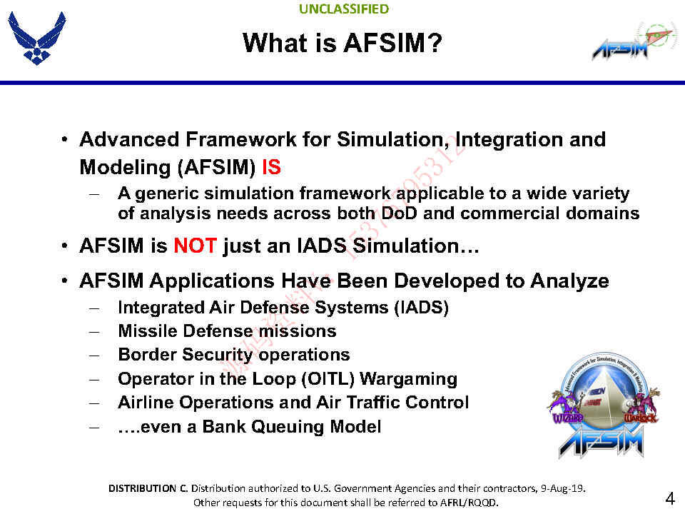 AFSIM Overview - 哔哩哔哩