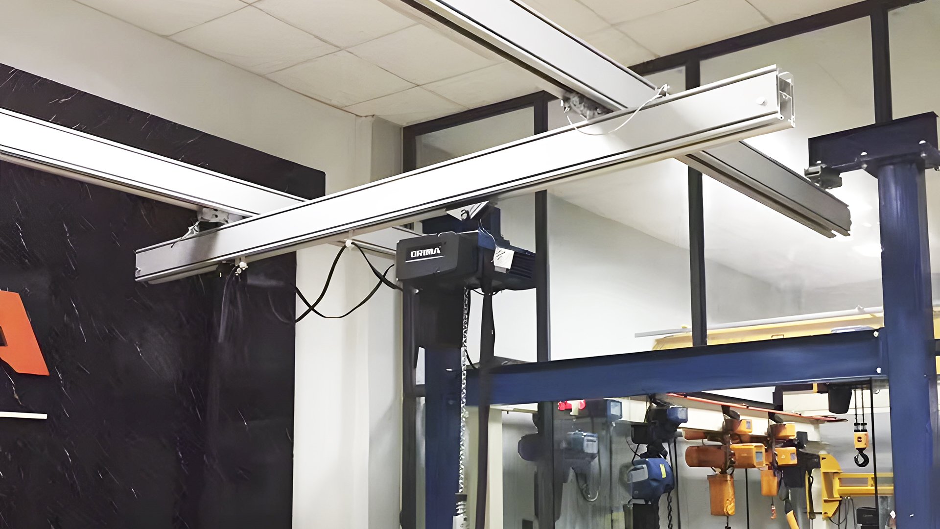 KBK铝合金起重机，工业生产好帮手，多种优势汇聚 - 哔哩哔哩