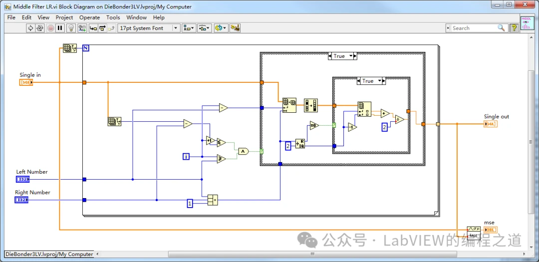 LabVIEW的编程之道——中值滤波和均值滤波 - 哔哩哔哩