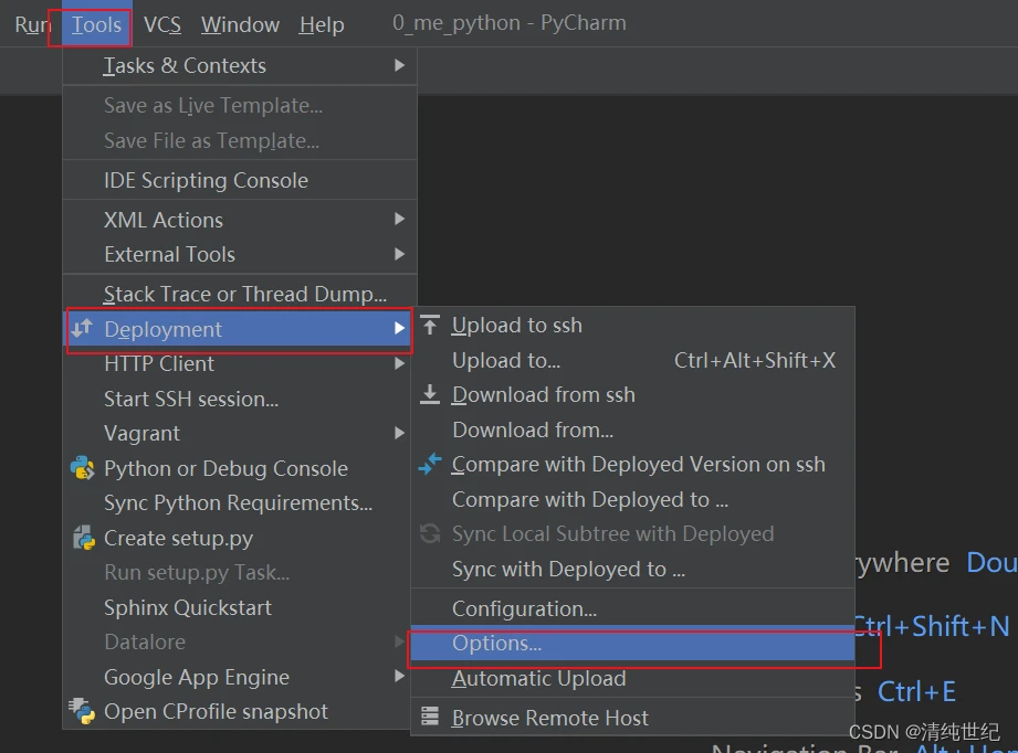 PyCharm连接远程服务器配置的全过程 - 哔哩哔哩