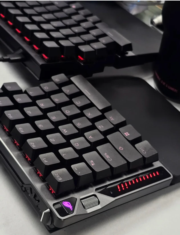 长《日·键圈时刻表》99元起 ATK A87系列 ROG将推出Falcata 75% 分体式无线磁轴键盘 - 哔哩哔哩