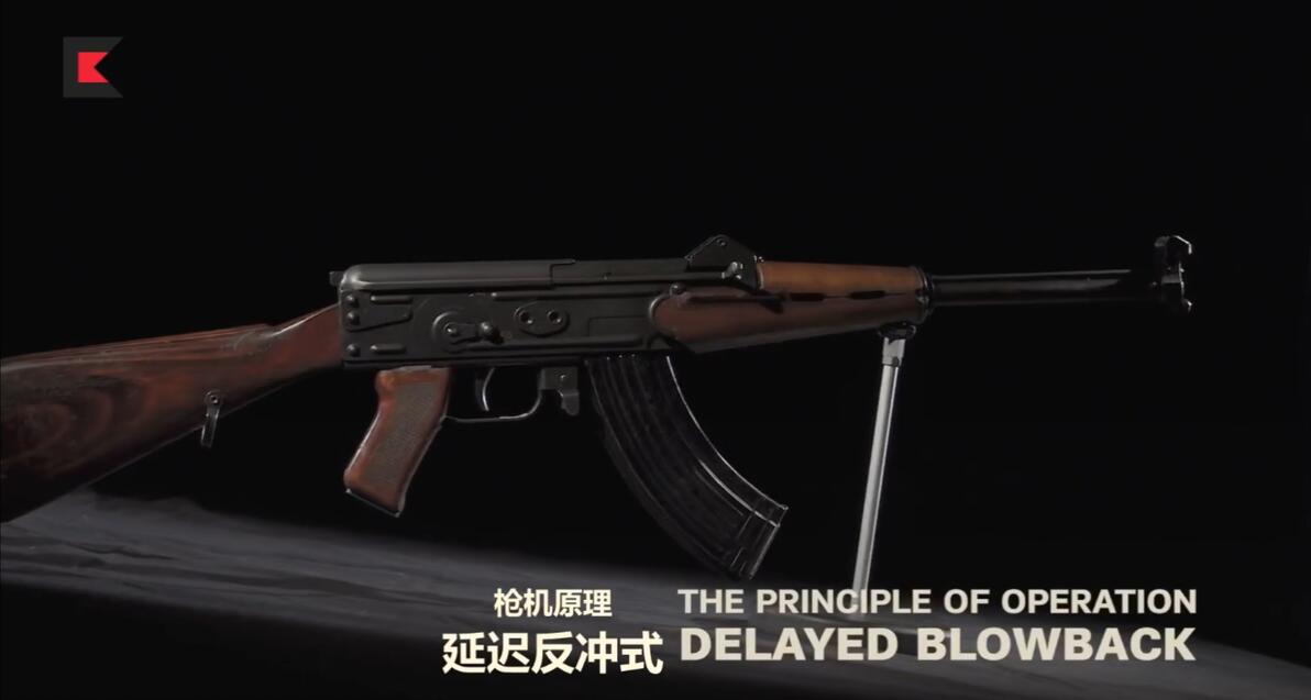 二战德军实验型全自动新技术突击步枪:STG-45(G) - 哔哩哔哩