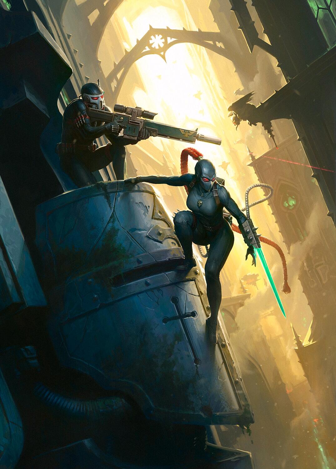 《战锤40K》刺客庭 - 哔哩哔哩